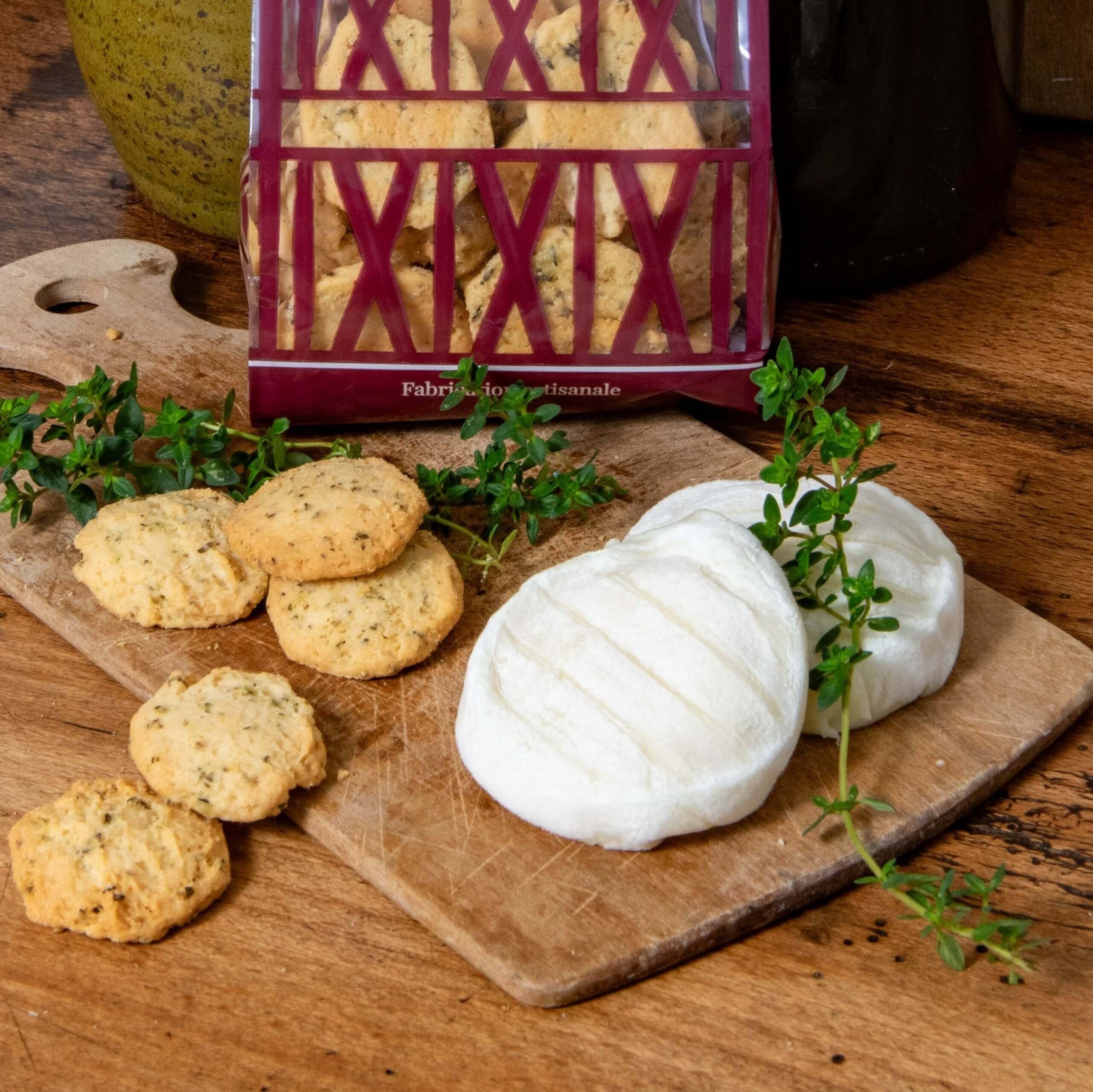 Biscuits apéritifs bio